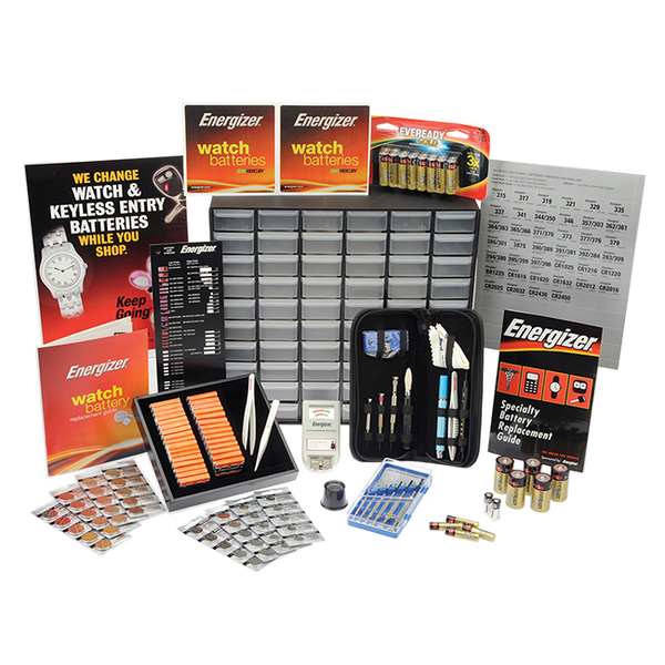 Batteries : Battery Displays & Accessories - Jules Borel & Co.